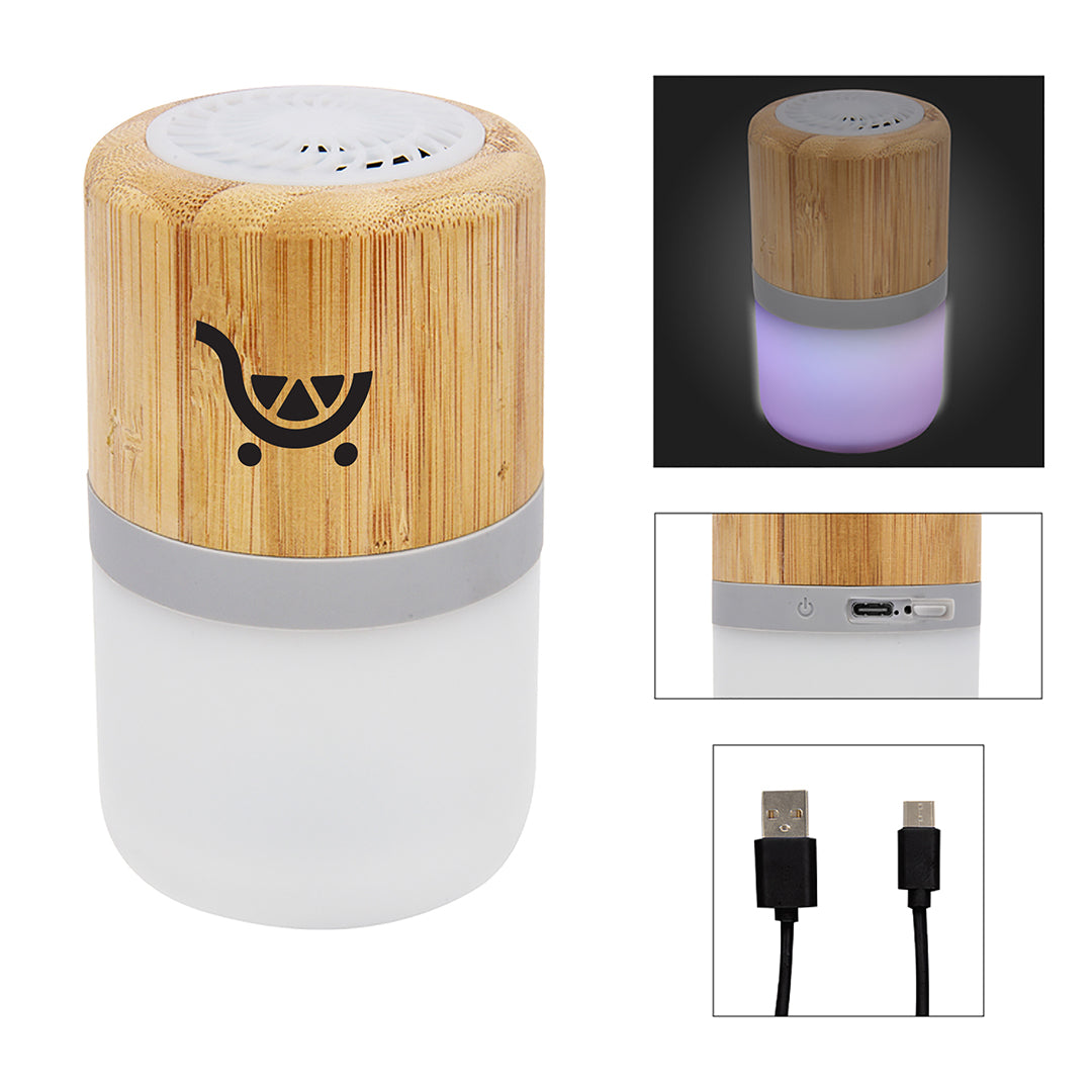 KLV-475 | Bamboo Wireless Light Up Speaker 2.0 – Kroger Louisville